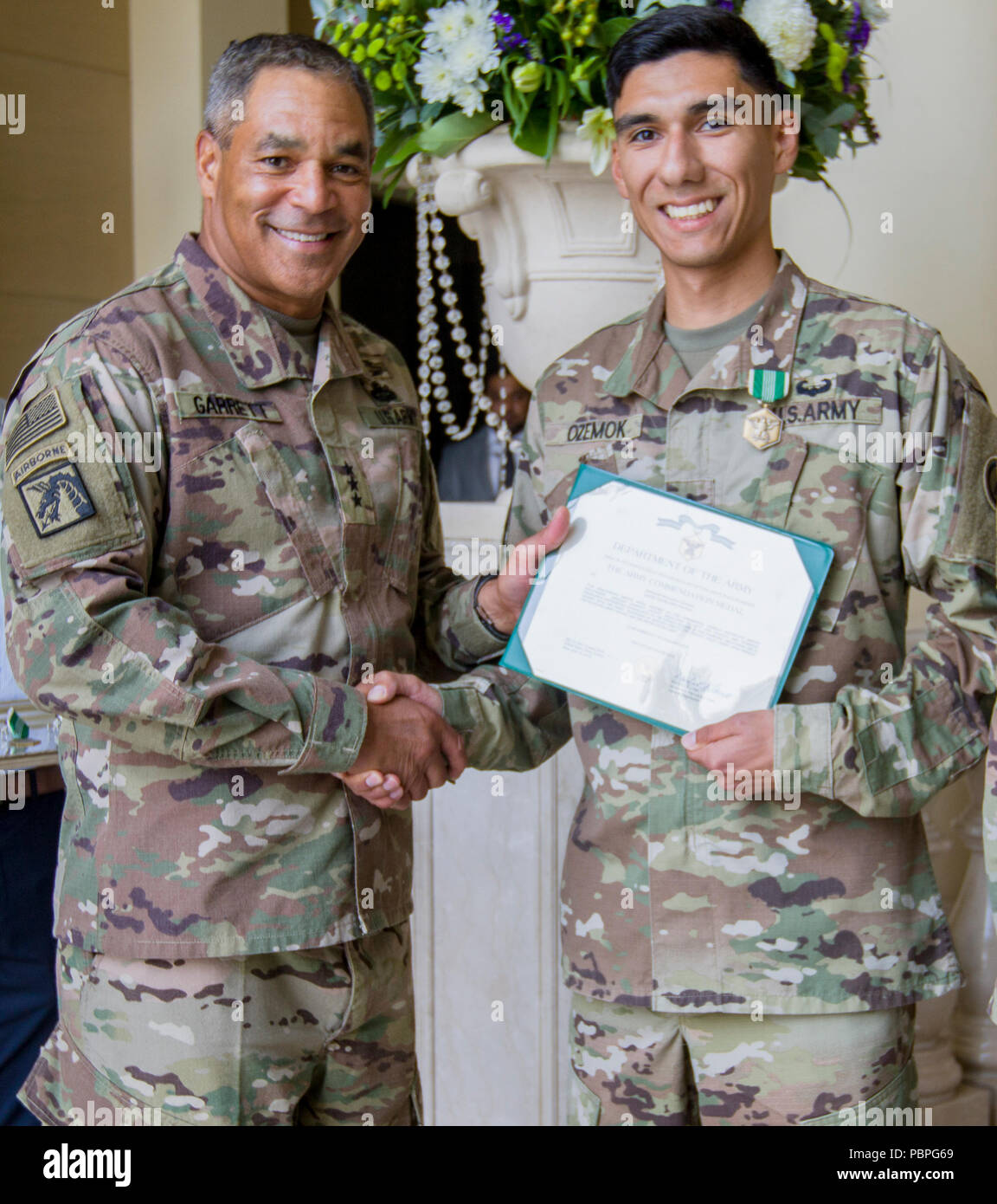 U.S. Army Lt. Gen. Michael X. Garrett, U.S. Army Central (USARCENT ...