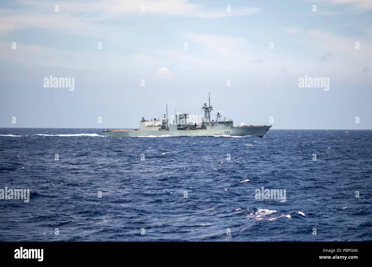 Royal canadian navy frigate hmcs ottawa hi-res stock photography and ...