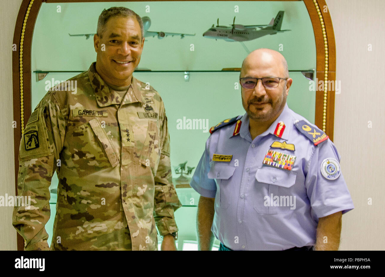 U.S. Army Lt. Gen. Michael X. Garrett, U.S. Army Central commanding ...