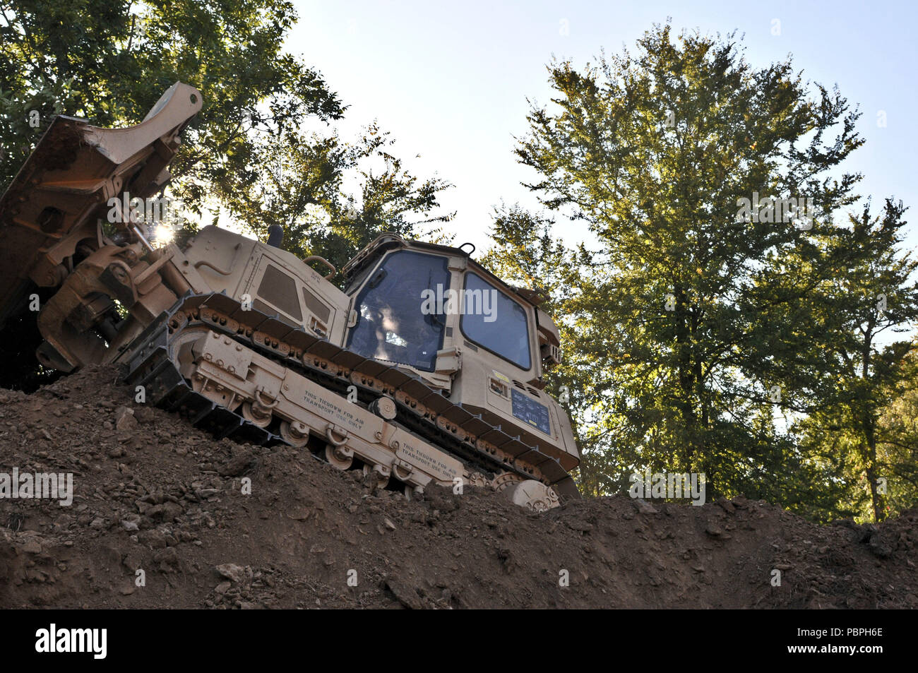 U.S. Army Reserve Sgt. Charles House with the 712th Engineer Support ...