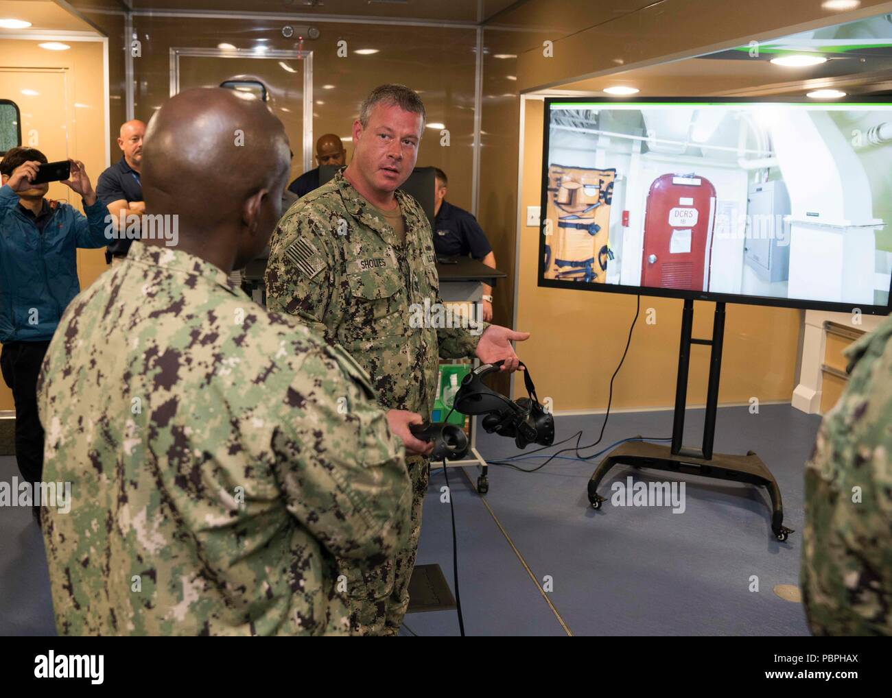 180724-N-YN937-1097VIRGINIA BEACH, Va. (July 24, 2018) – Damage ...