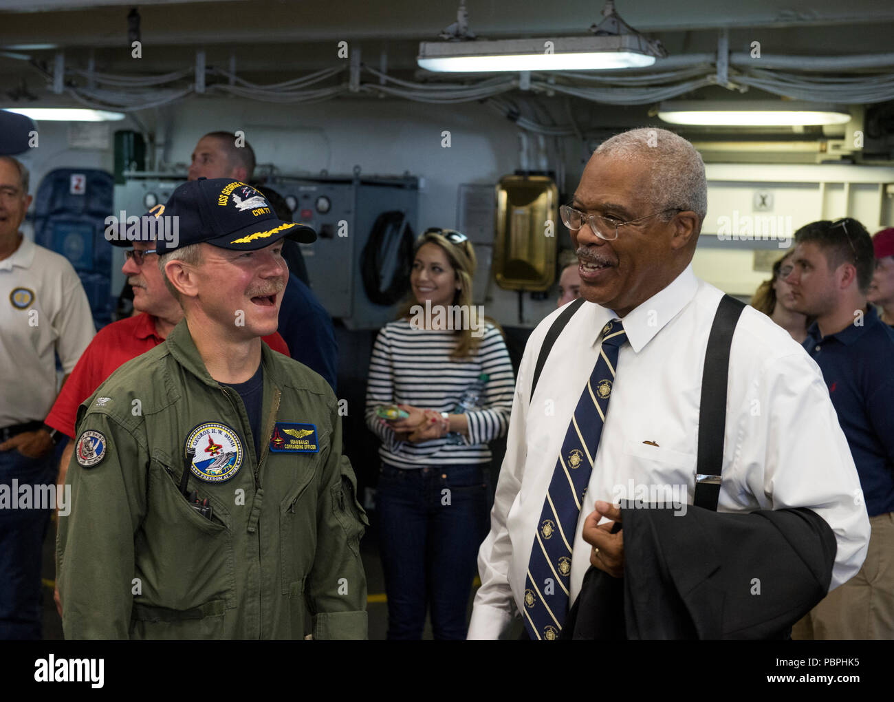 180719-N-FA806-0023 NORFOLK, Va. (July 19, 2018) Capt. Sean Bailey ...