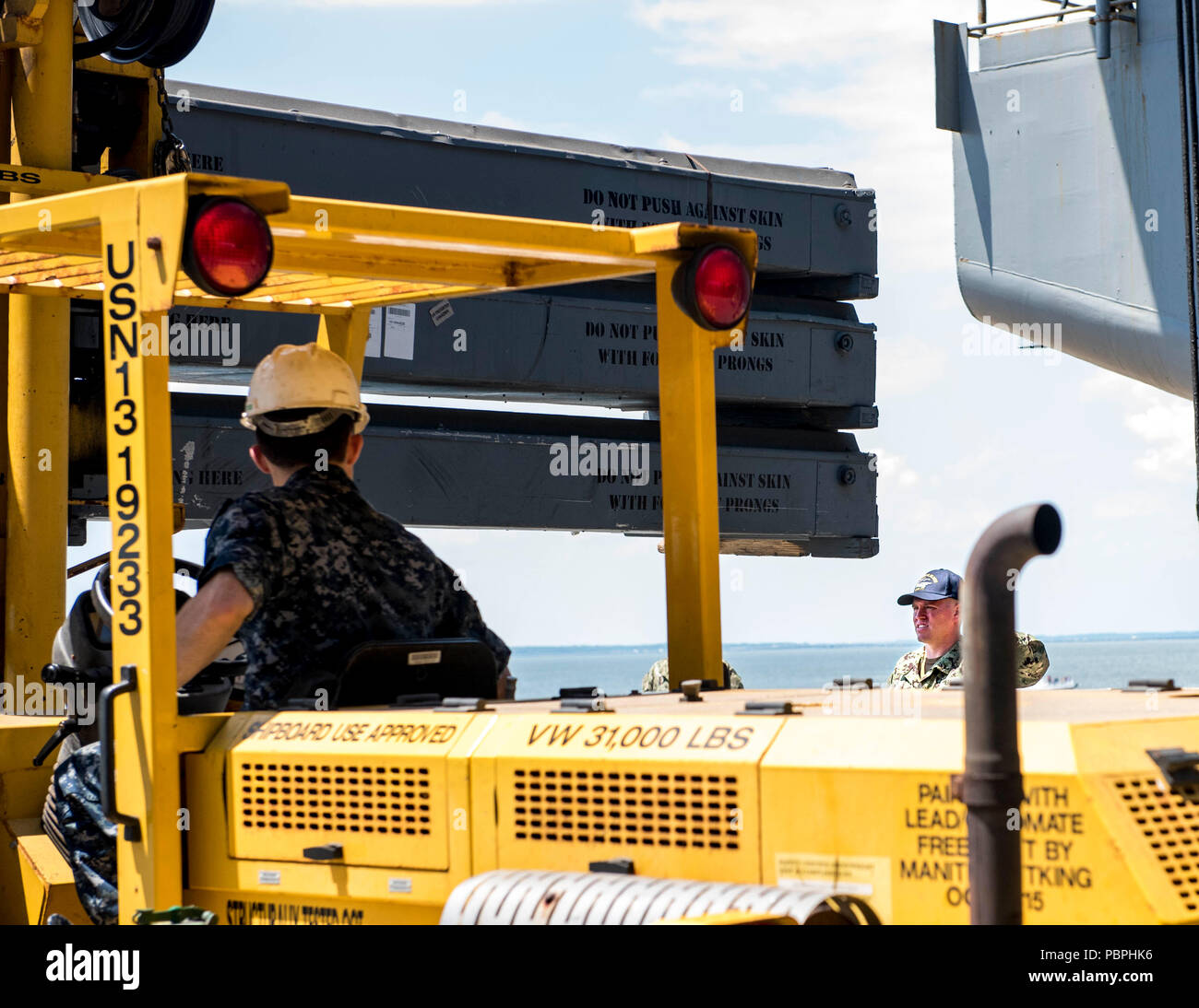 180719-N-JU894-0015 NORFOLK, Va. (July 19, 2018) Aviation Boatswain's ...