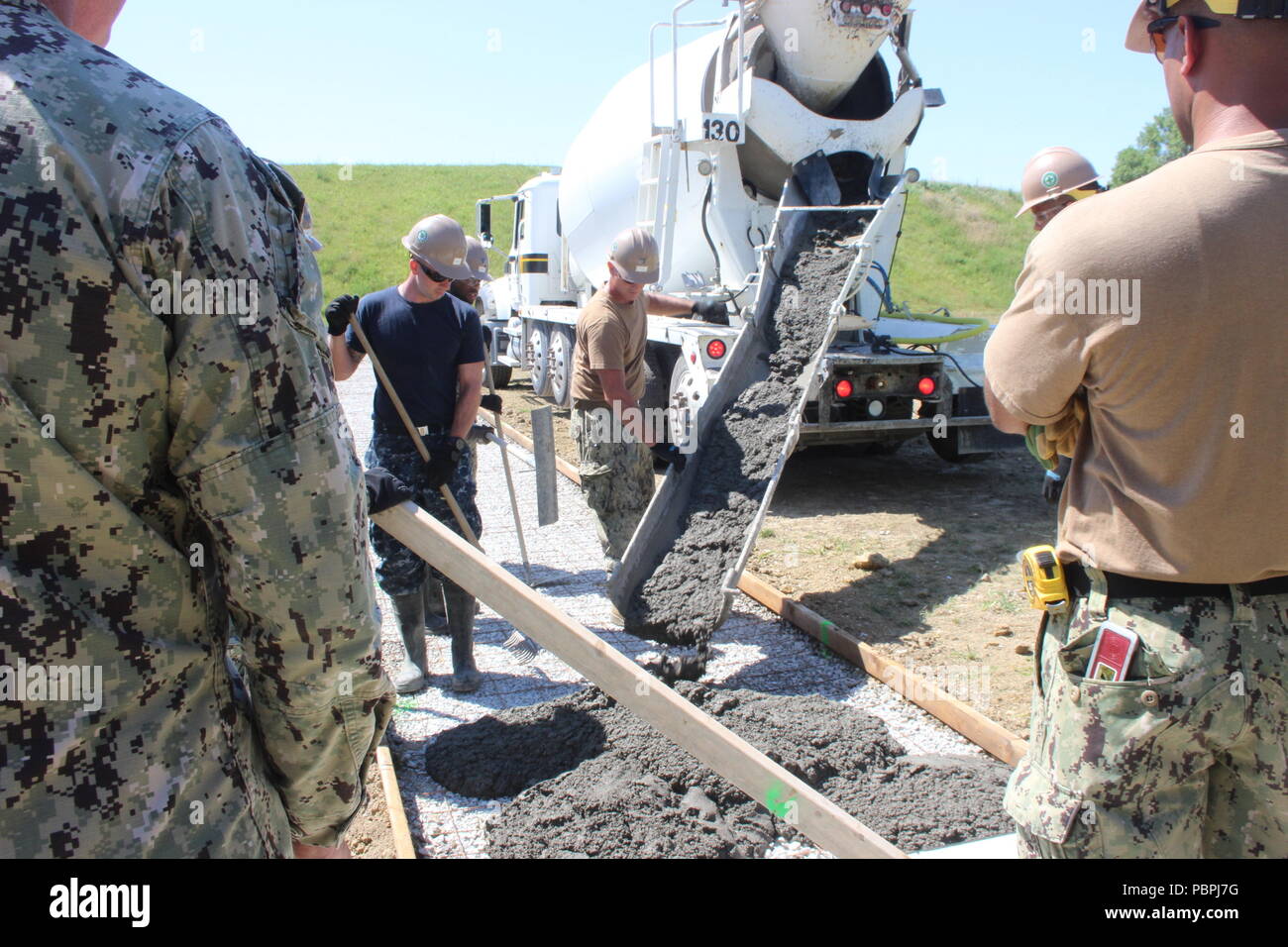 Naval Mobile Construction Battalion (NMCB) 27 Seabees of Individual ...