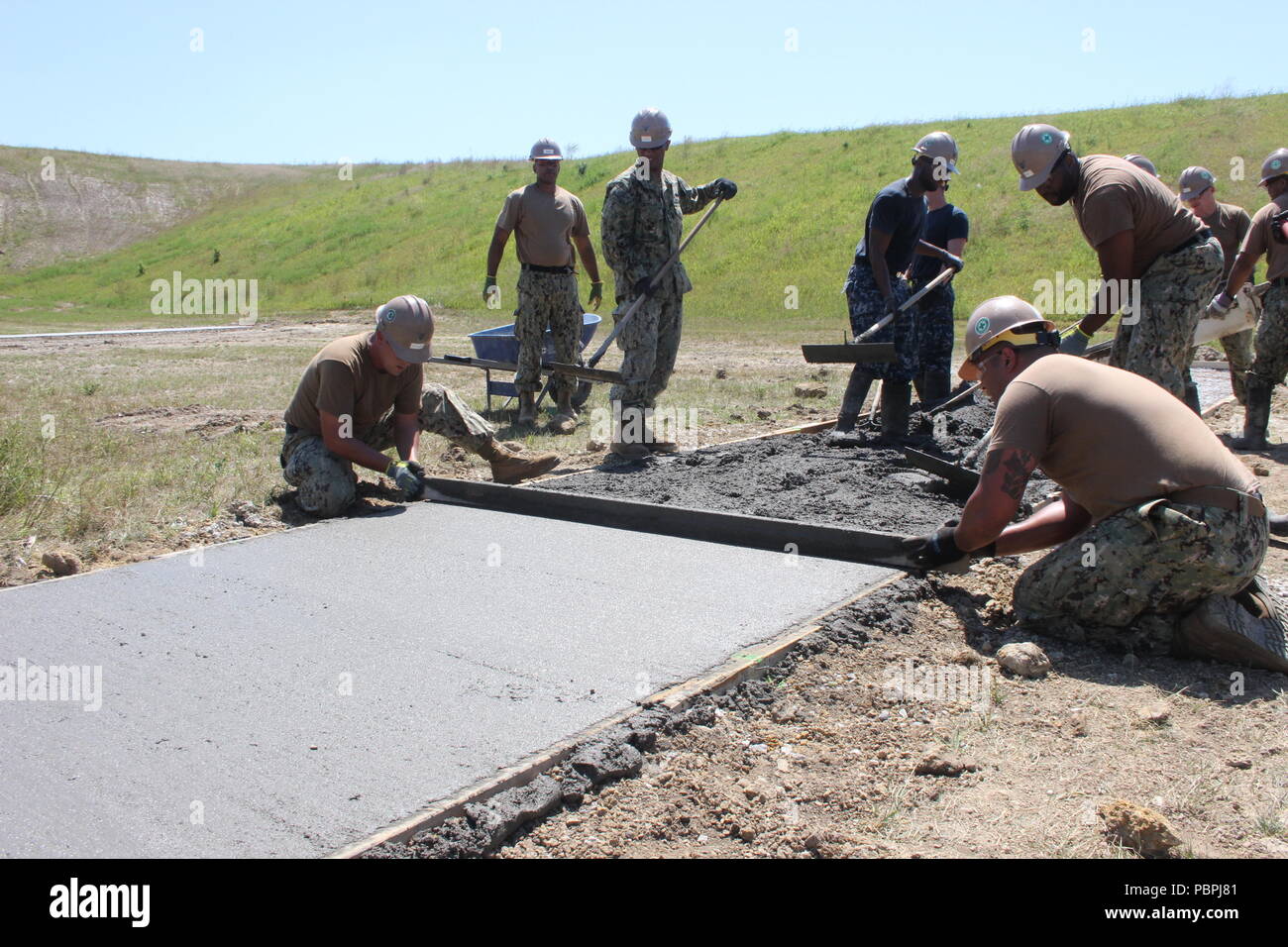 Naval Mobile Construction Battalion (NMCB) 27 Seabees of Individual ...