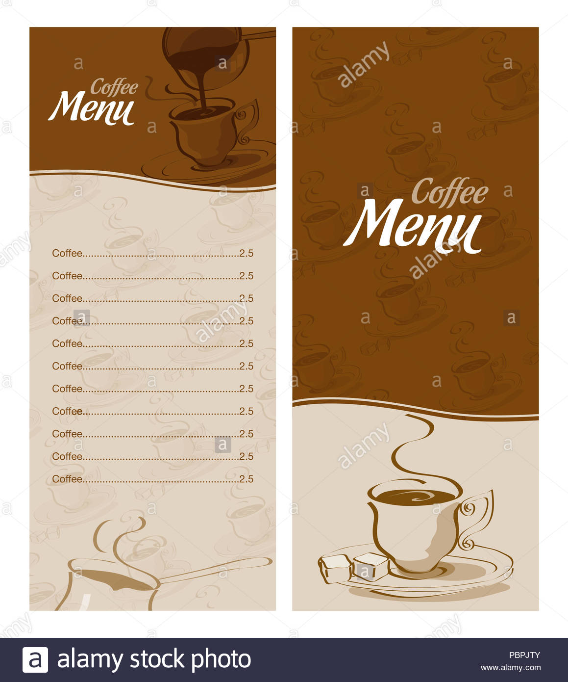 Different Types Of Coffee Stock Photos & Different Types Of Coffee ...