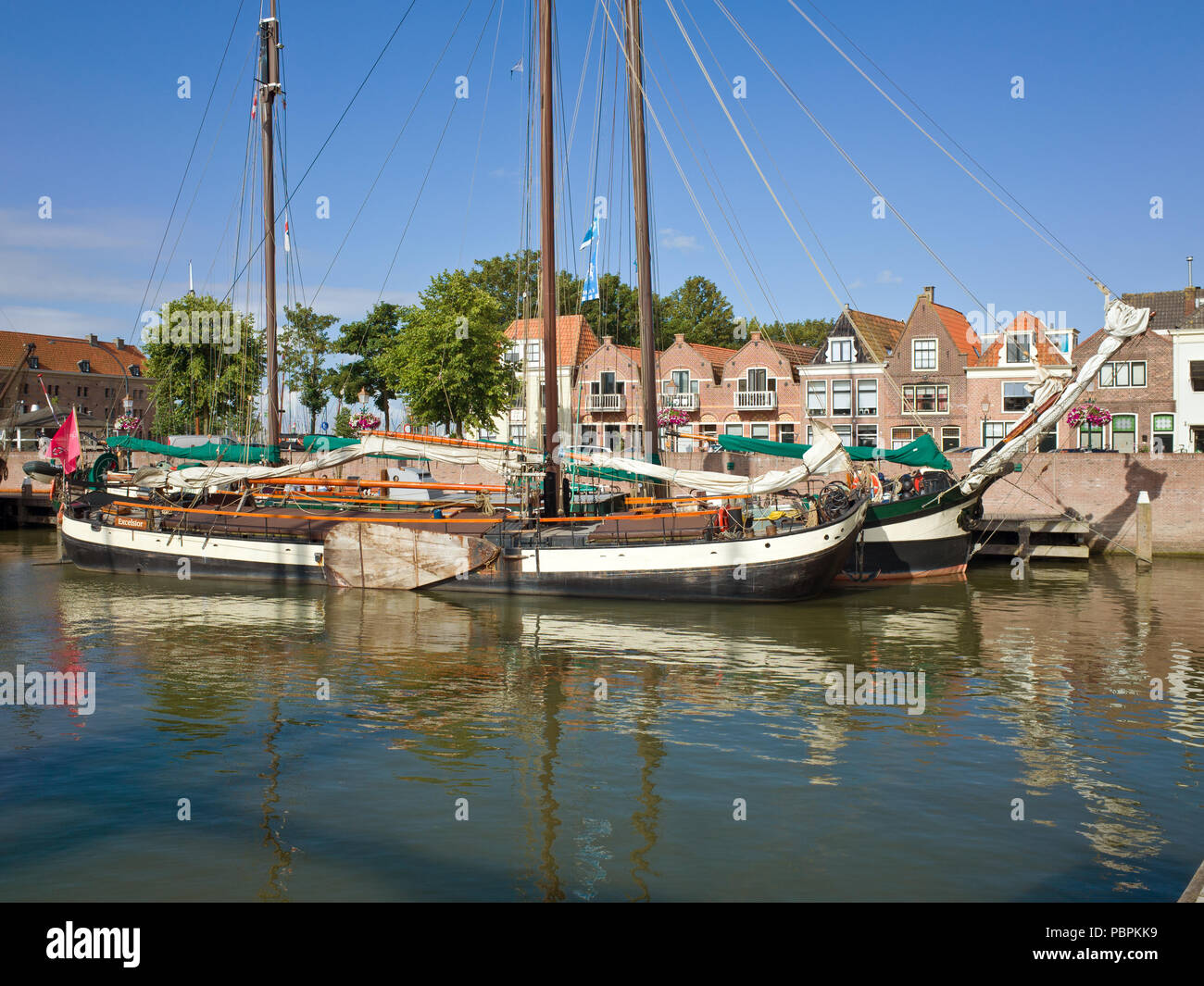 Traditional dutch sailing boat hi-res stock photography and images - Alamy