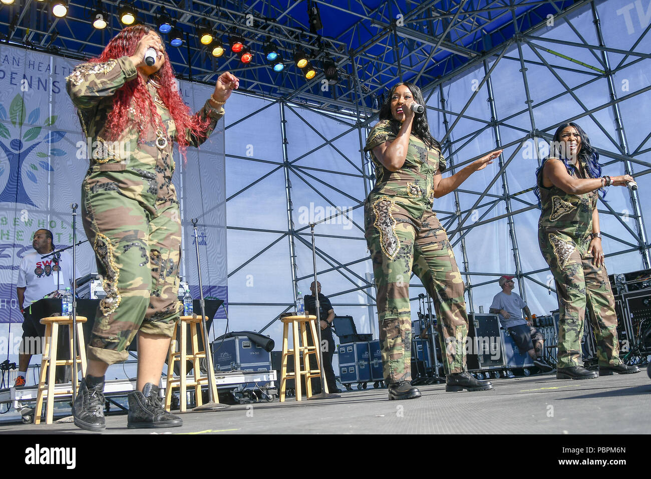 Philadelphia, Pennsylvania, USA. 28th July, 2018. Award winning R&B ...