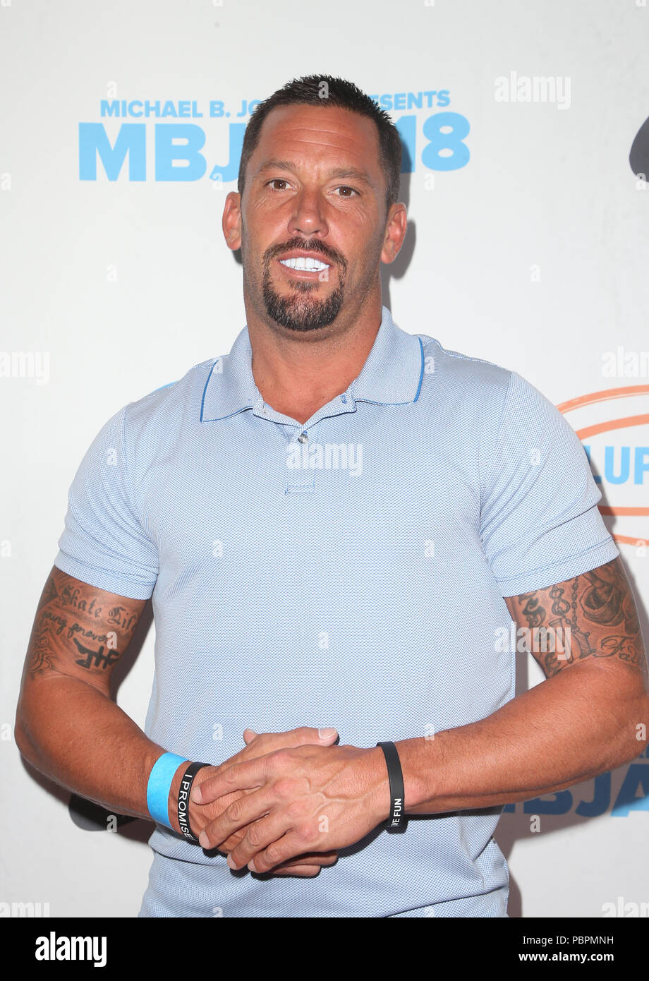 Hollywood, California, 28th July, 2018. Brandon Biebel, at Michael B ...