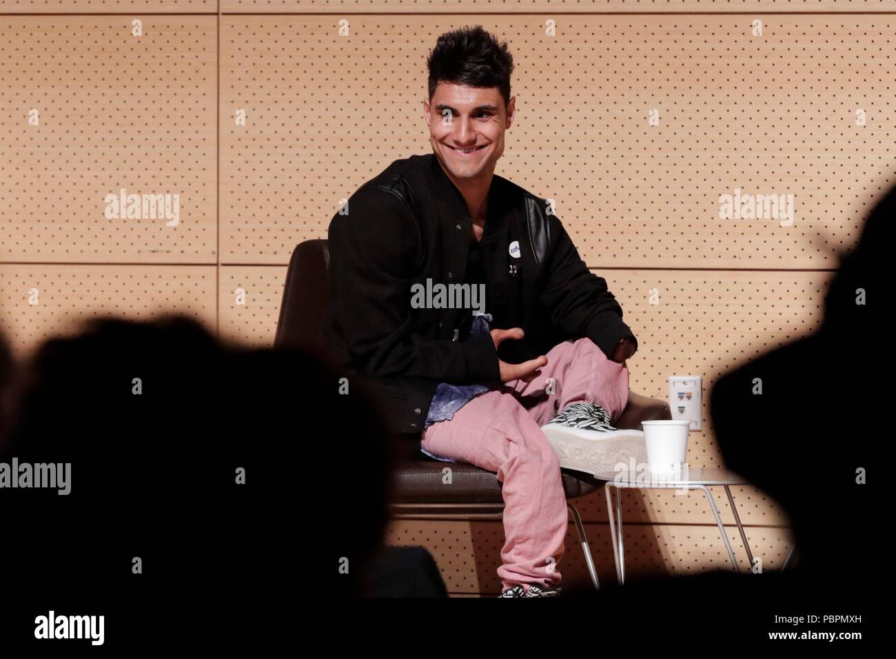 The New School, New York, USA, July 27, 2018 - Emmanuel Kelly ...