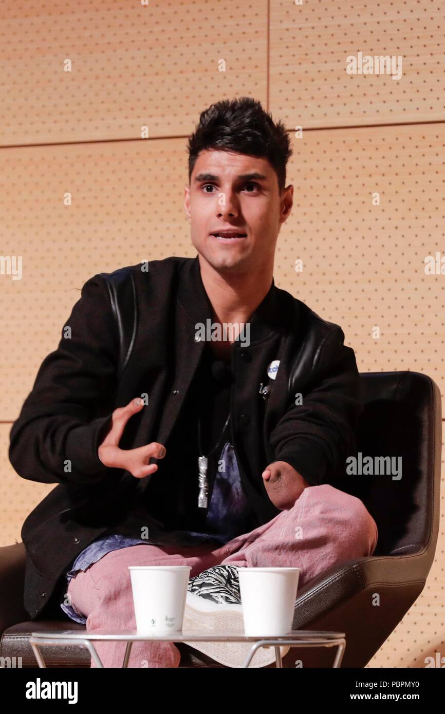 The New School, New York, USA, July 27, 2018 - Emmanuel Kelly ...