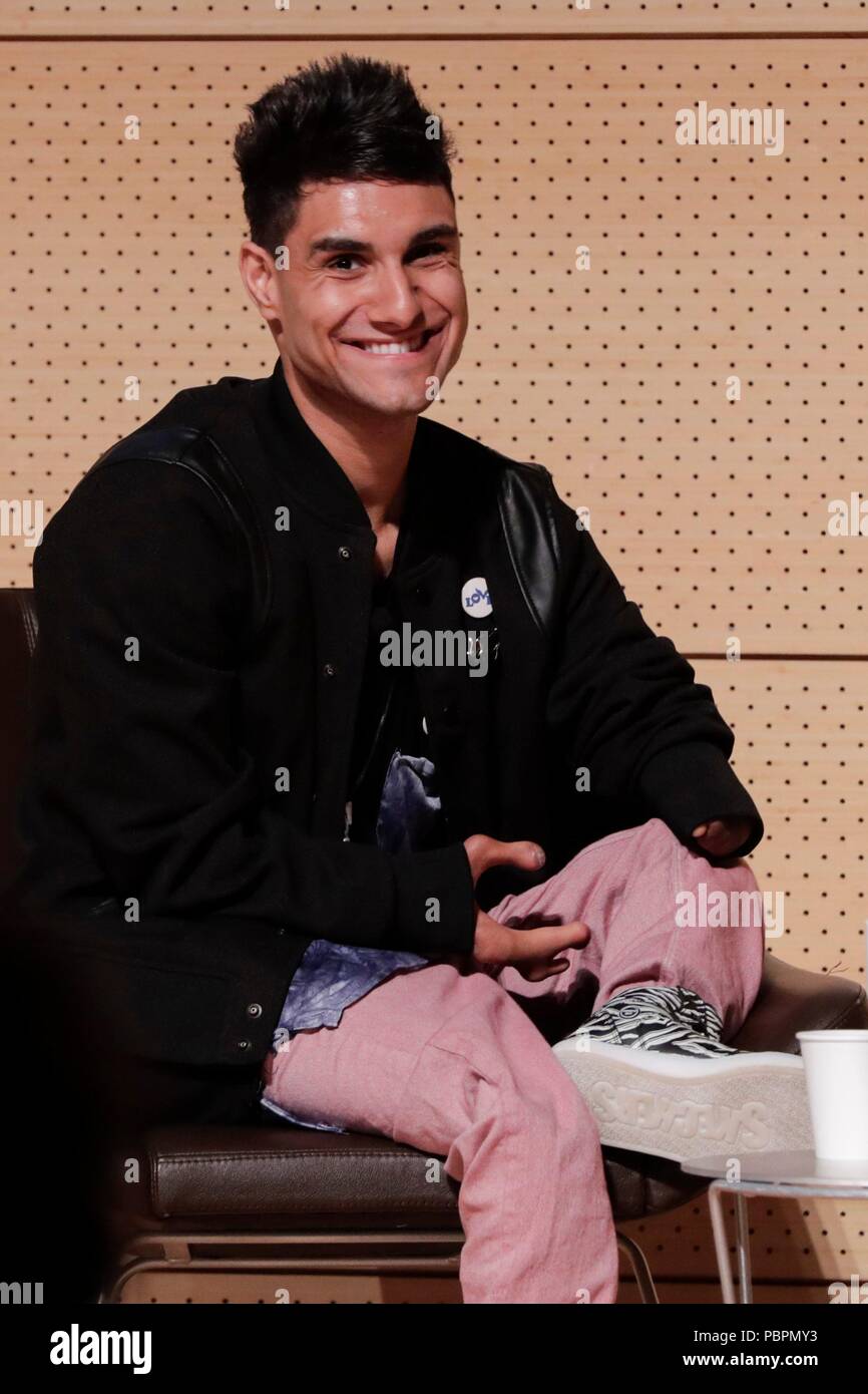 The New School, New York, USA, July 27, 2018 - Emmanuel Kelly ...