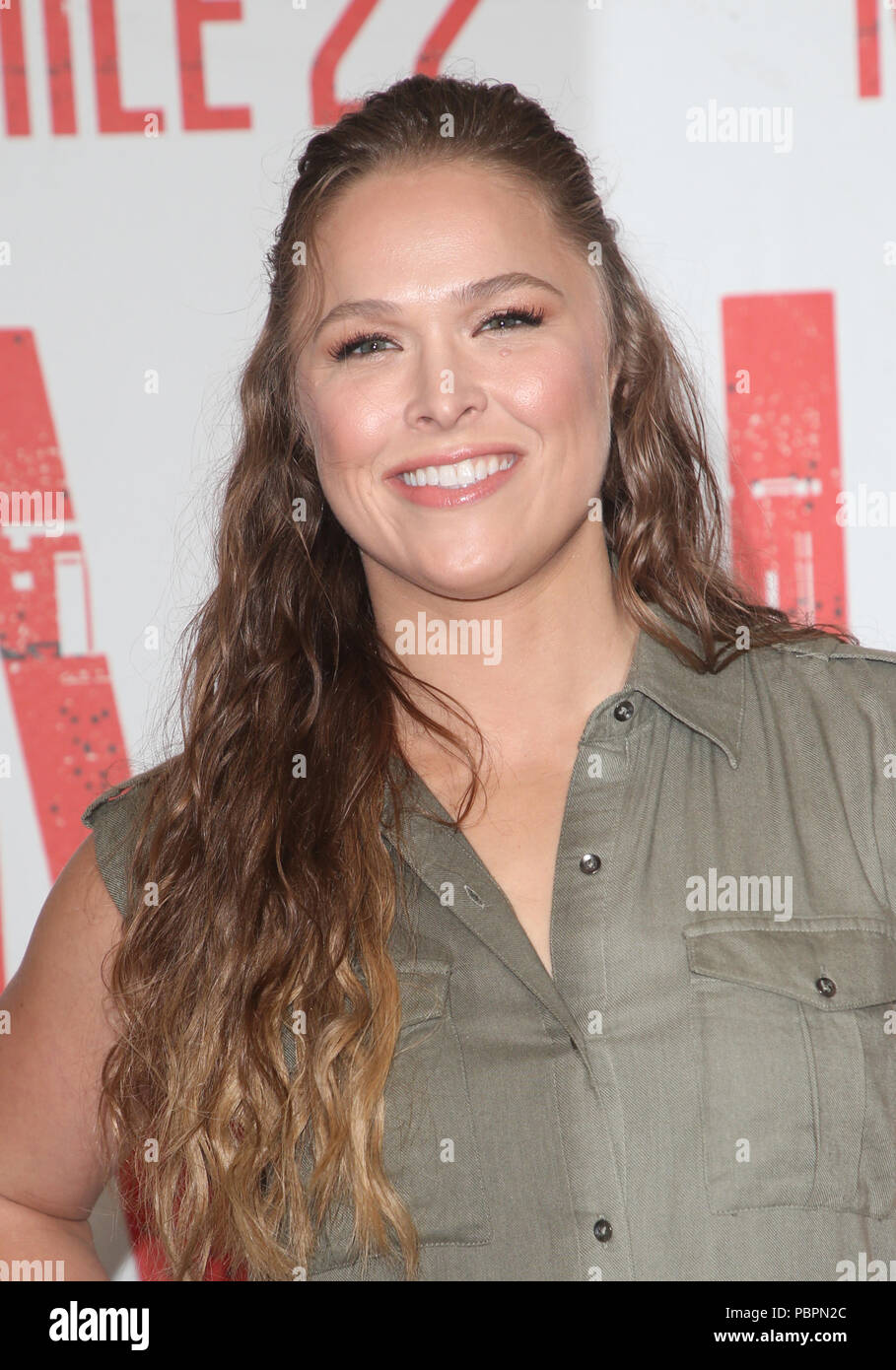 Ronda rousey 28 2018 hi-res stock photography and images - Alamy