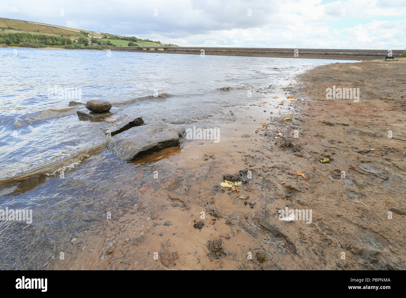 Ripponden, Yorkshire, 28 July 2018.UK The Yorkshire Water operated ...
