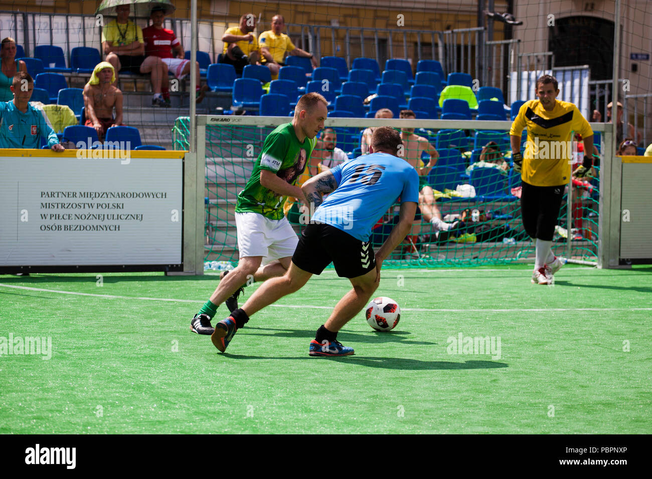 Homeless football competition hi-res stock photography and images - Alamy