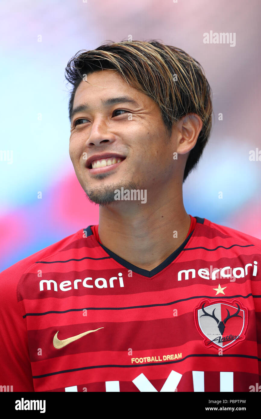 Tokyo, Japan. 29th July, 2018. Atsuto Uchida (Antlers) Football/Soccer ...
