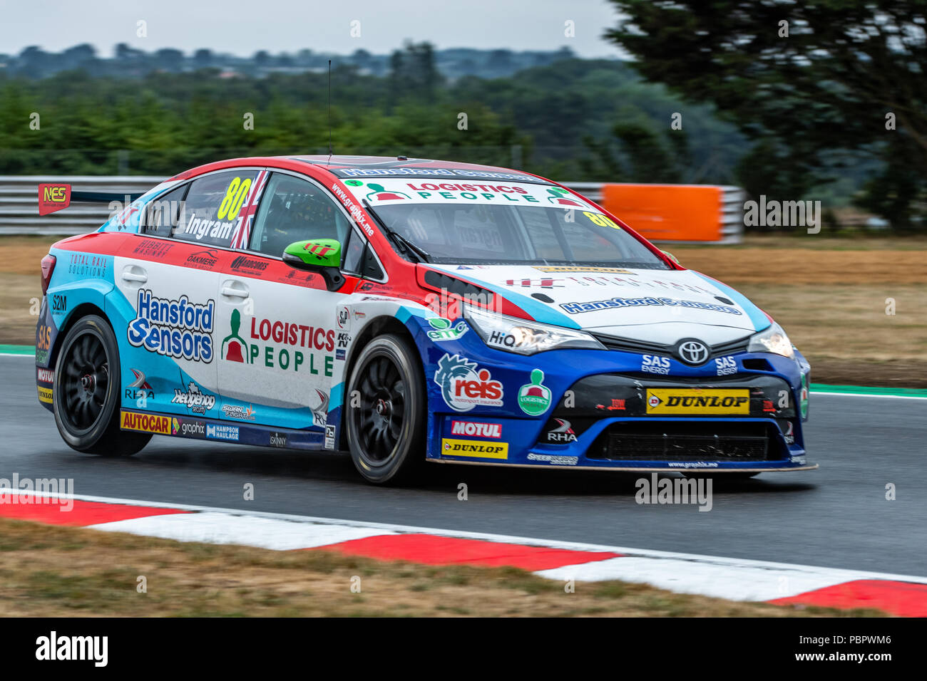 Btcc 2018 ingram hi-res stock photography and images - Alamy