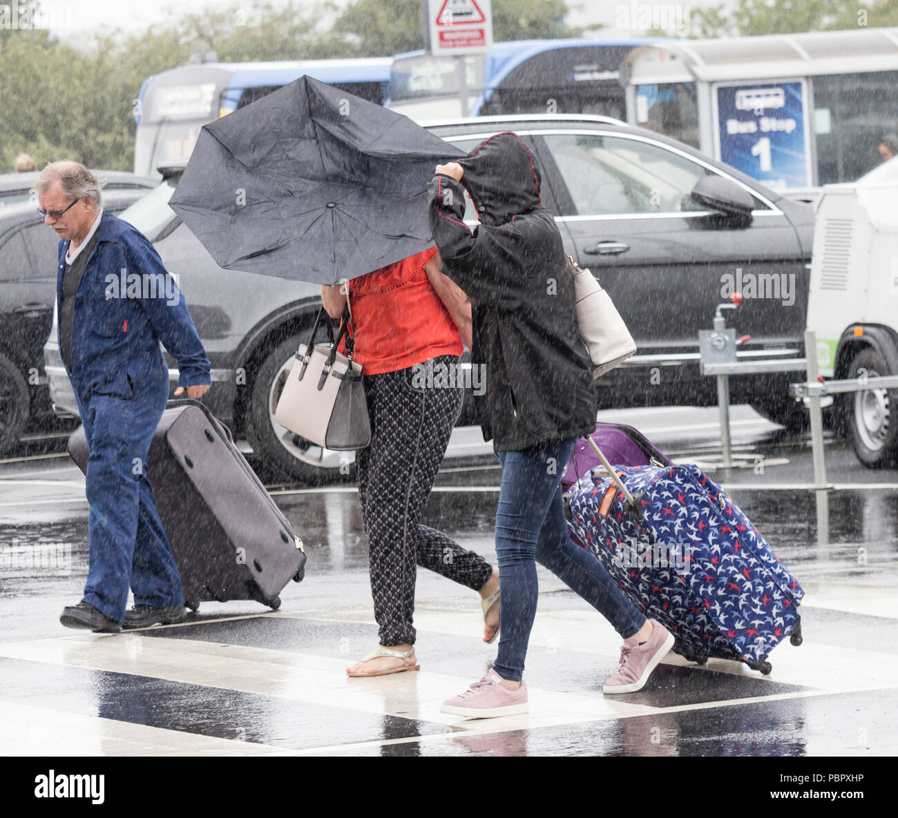 Torrential rain leeds bradford airport hi-res stock photography and ...