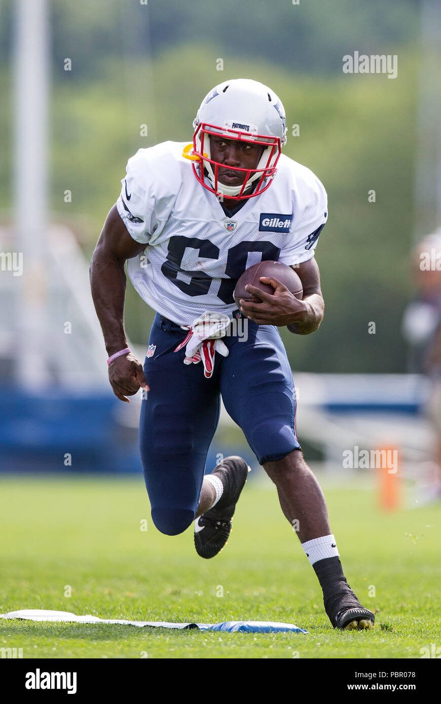 Gillette Stadium. 29th July, 2018. MA, USA; New England Patriots ...