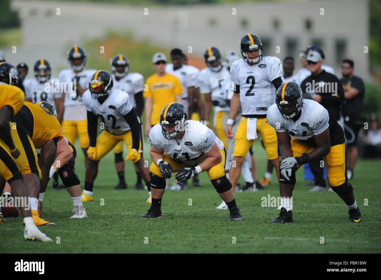 July 28th, 2018: Steelers Larson Graham #61 during the Pittsburgh ...