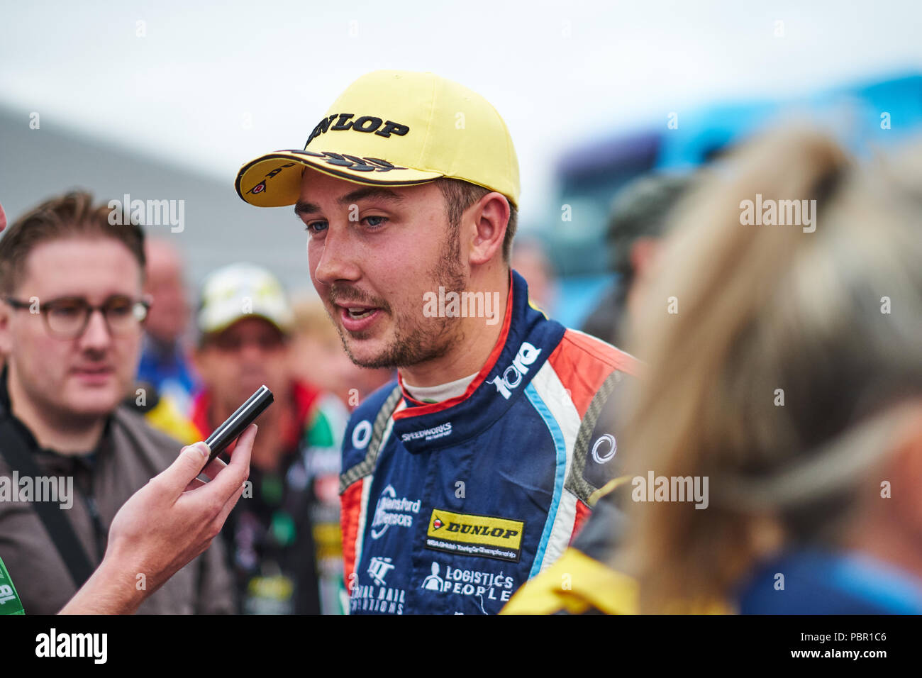 2018 btcc racing driver tom ingram and speedworks motorsport du hi-res ...