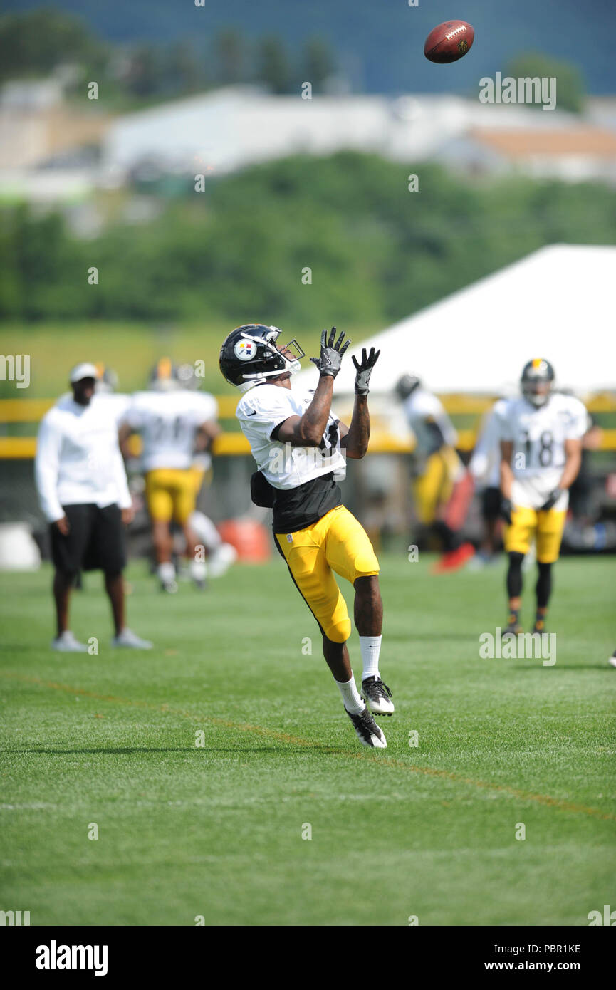 July 28th, 2018: Steelers James Washington #13 during the Pittsburgh ...