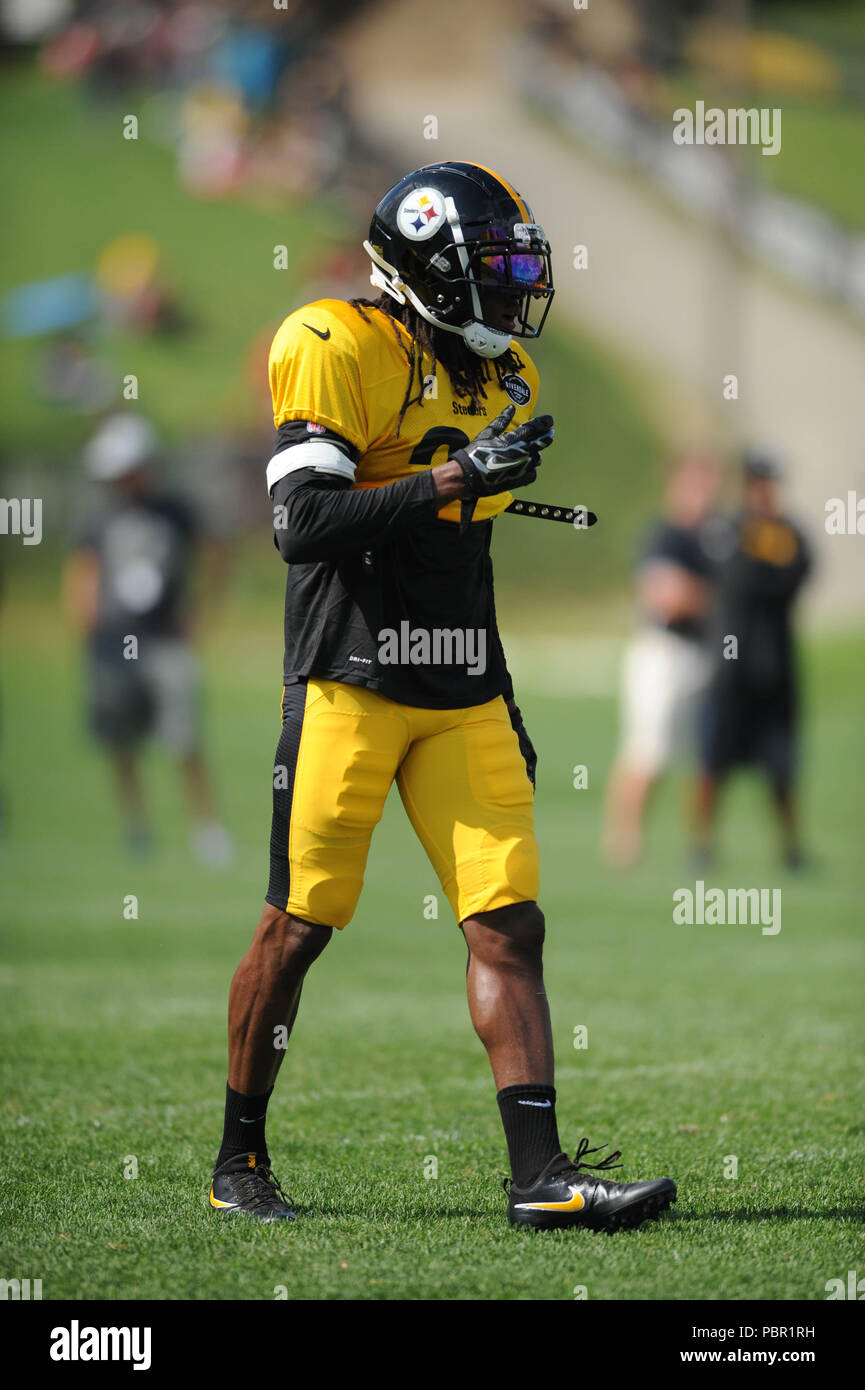 Latrobe, PA, USA. 28th July, 2018. Steelers Terrell Edmunds #34 during ...