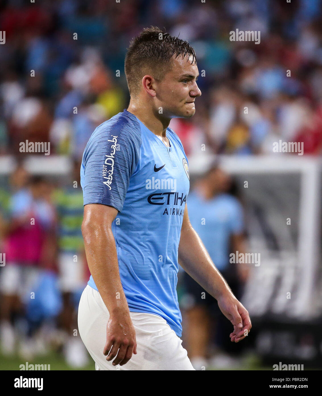 Miami Gardens, Florida, USA. 28th July, 2018. Manchester City ...