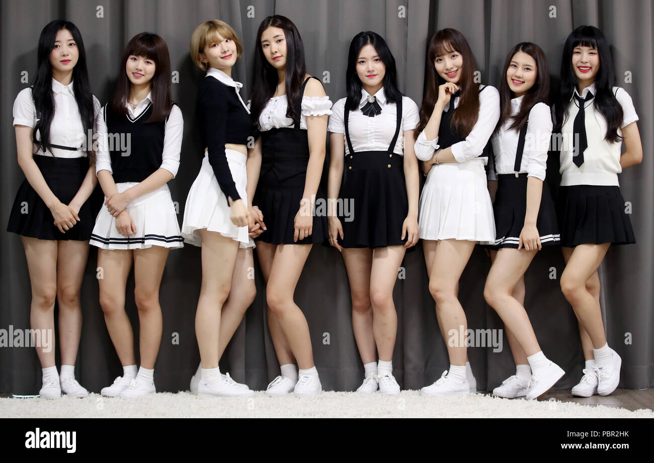 Seoul, South Korea. 30th July, 2018. S. Korean girl group Nature South ...