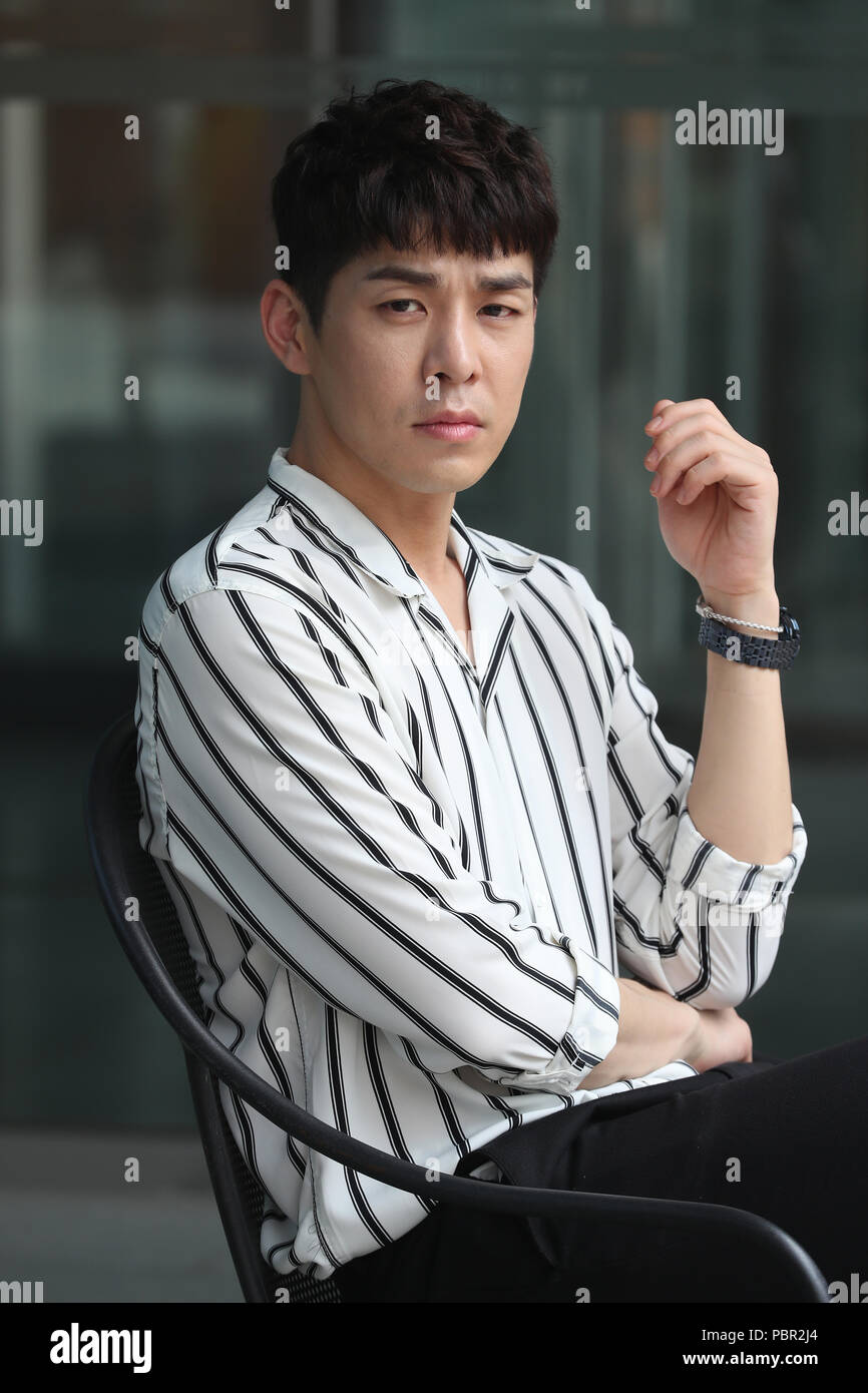 Seoul, South Korea. 30th July, 2018. S. Korean actor Kim Sa-kwon South ...