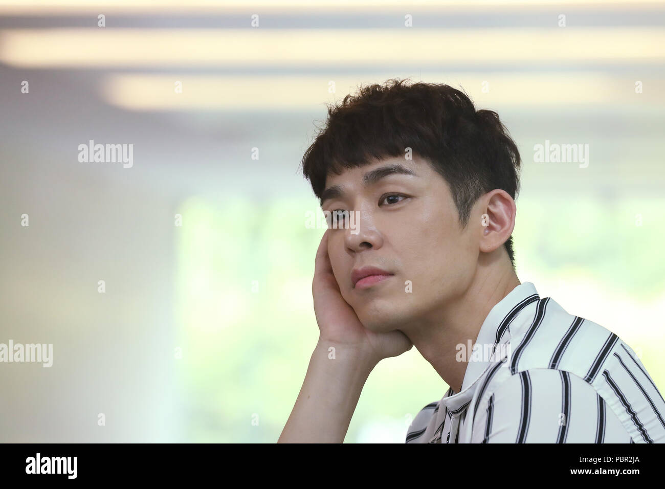 Seoul, South Korea. 30th July, 2018. S. Korean actor Kim Sa-kwon South ...