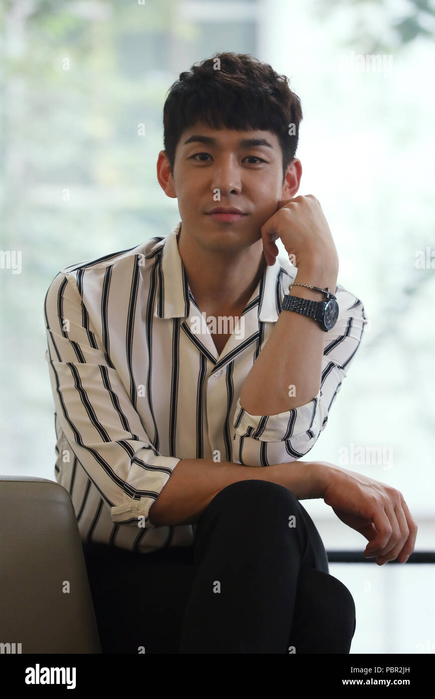 Seoul, South Korea. 30th July, 2018. S. Korean actor Kim Sa-kwon South ...