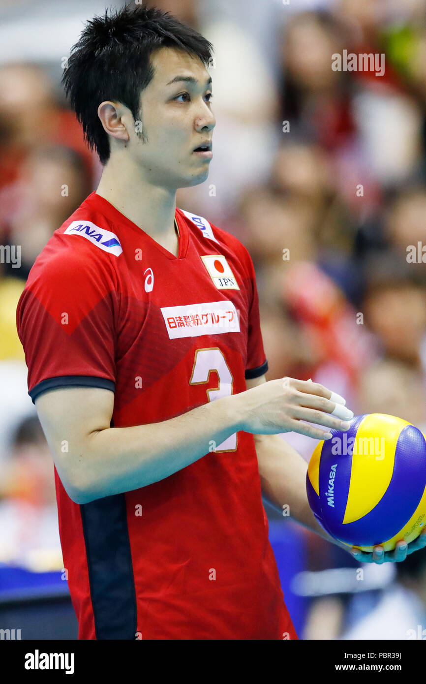 Funabashi Arena, Chiba, Japan. 29th July, 2018. Naonobu Fujii (JPN ...