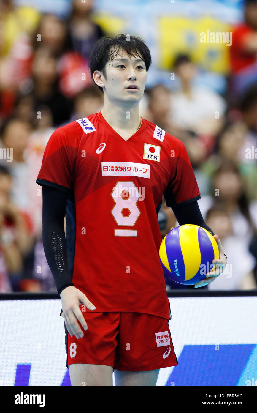 Funabashi Arena, Chiba, Japan. 29th July, 2018. Masahiro Yanagida (JPN ...