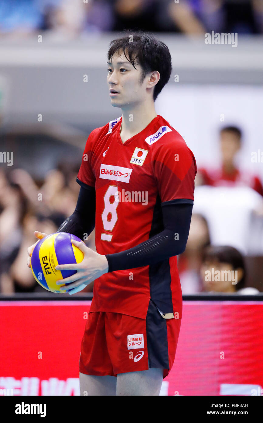 Funabashi Arena, Chiba, Japan. 29th July, 2018. Masahiro Yanagida (JPN ...