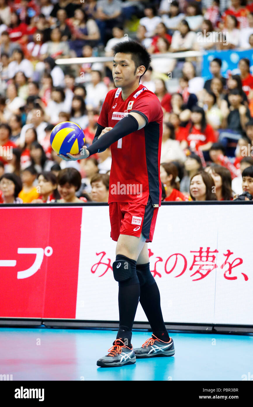 Funabashi Arena, Chiba, Japan. 29th July, 2018. Issei Otake (JPN), JULY ...