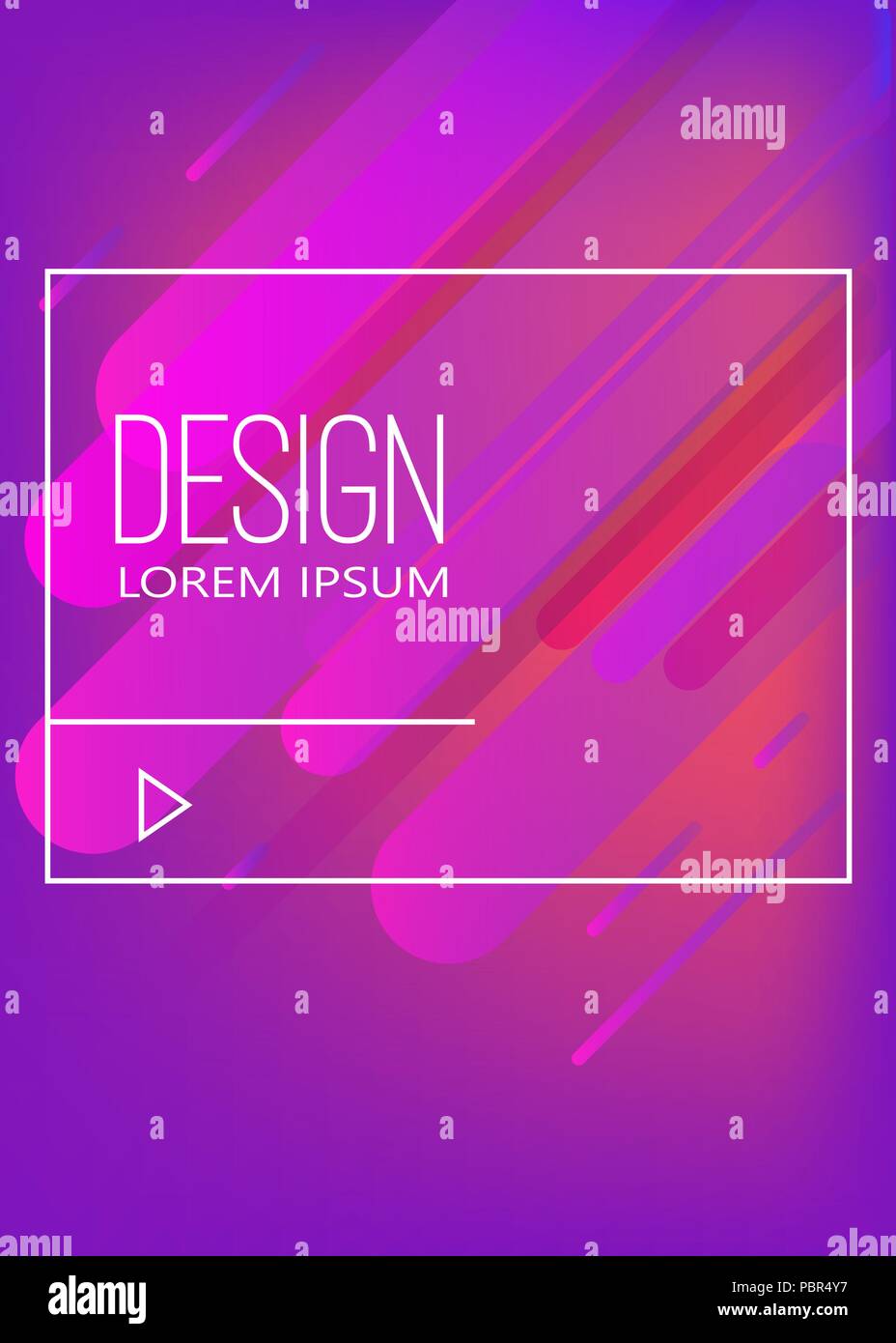 Abstract background with dynamic shape composition. Design element for ...
