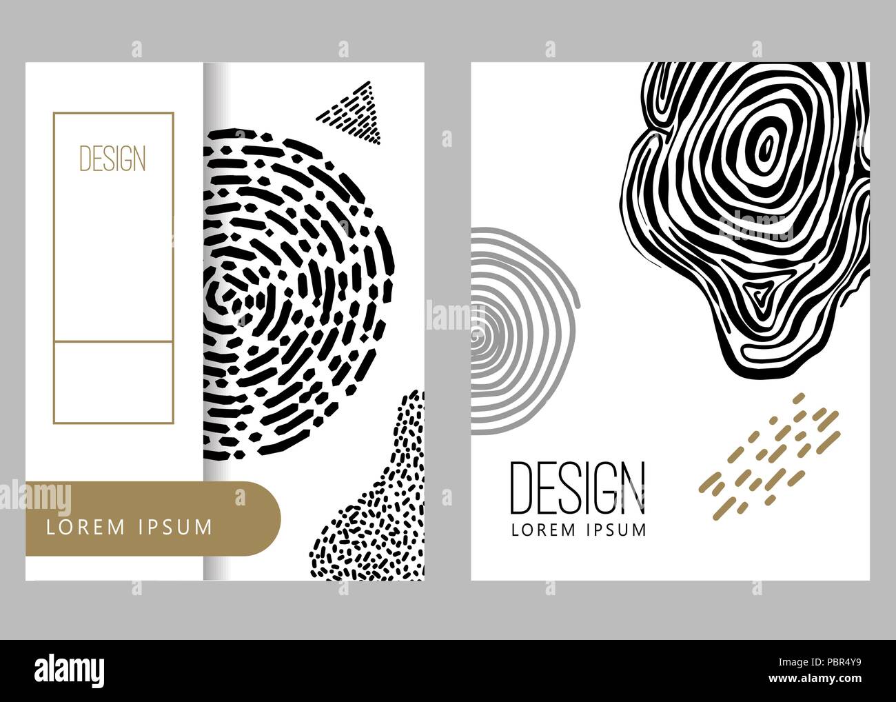 Abstract background with hand drawn design elements. Design element for ...