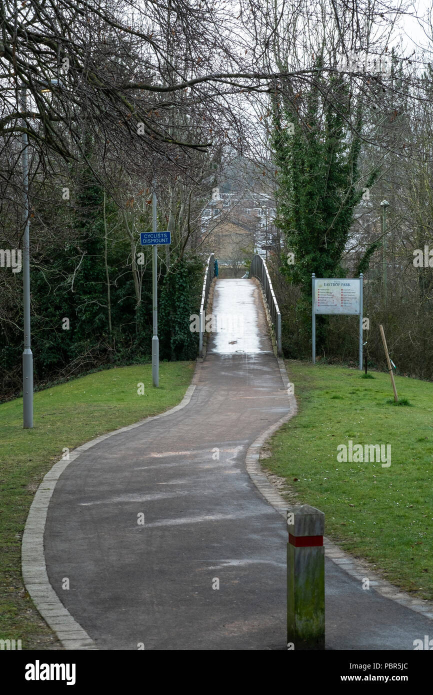 What's at the end of the path Stock Photo - Alamy