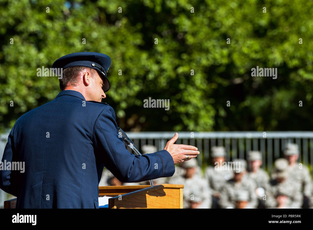 U.S. Air Force Col. Ethan Griffin, 60th Air Mobility Wing commander ...