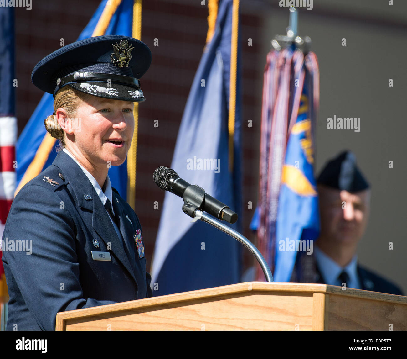 U.S. Air Force Col. Kristen Beals, 60th Medical Group commander ...