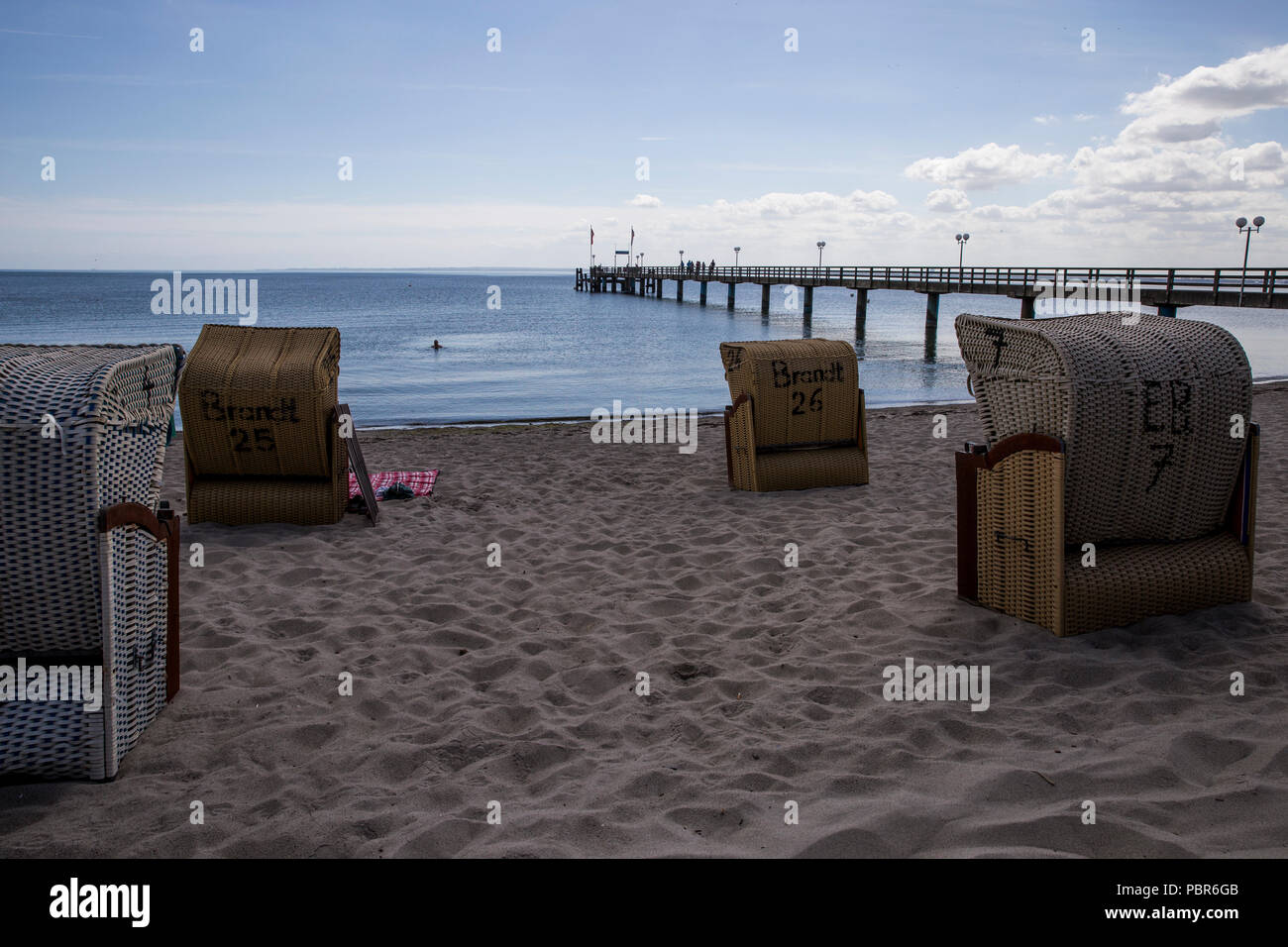 Baltic sea beach in haffkrug hi-res stock photography and images - Alamy