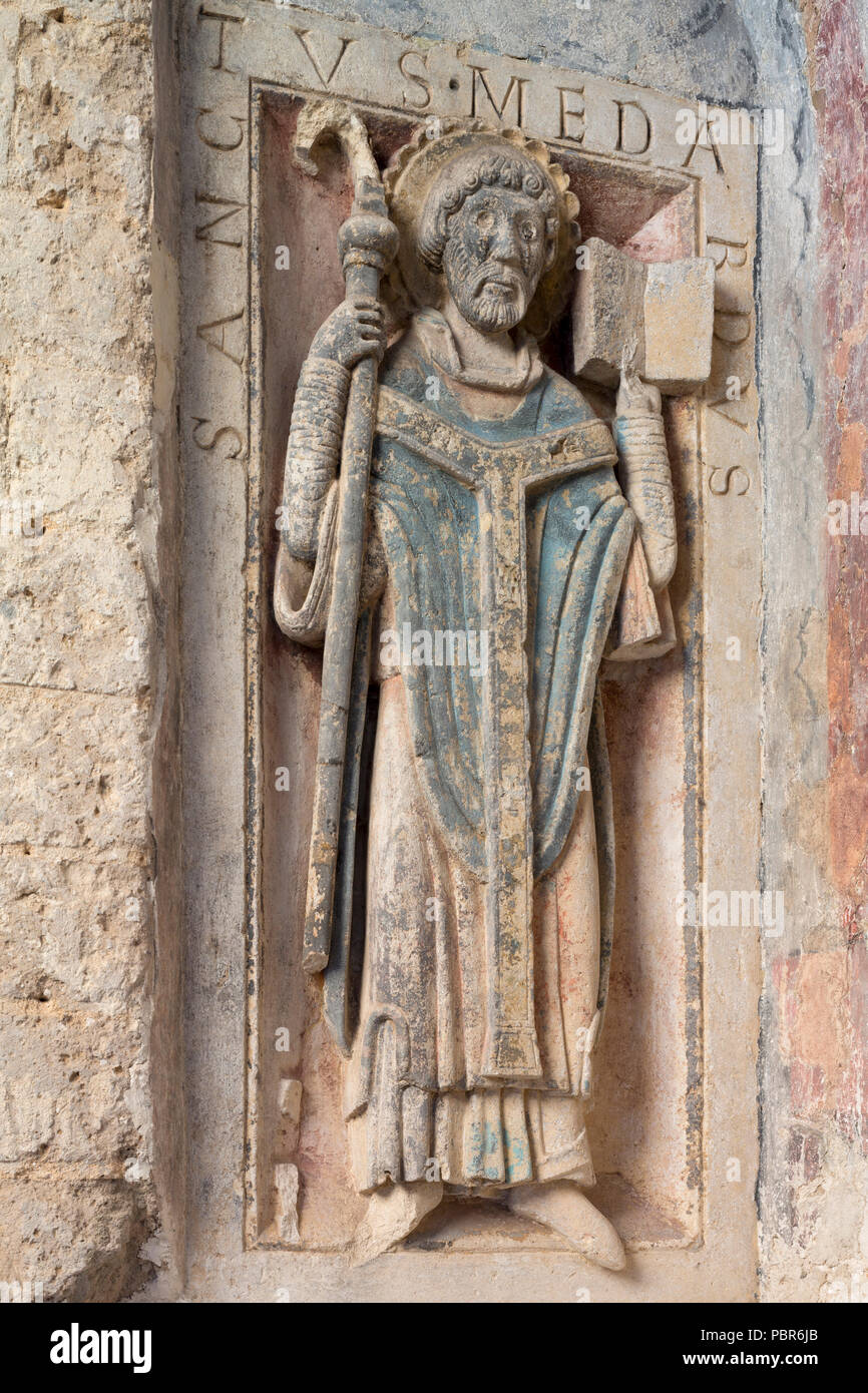 Brauweiler bei Pulheim, Abteikirche St. Nikolaus, Vorhalle, Westportal ...