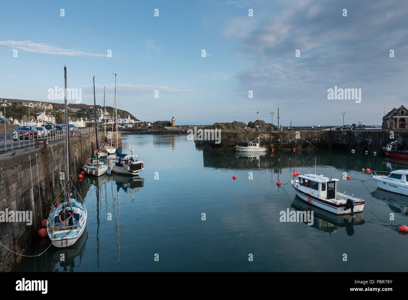 Portpatrick. Dumfries and Galloway. Scotland Stock Photo - Alamy