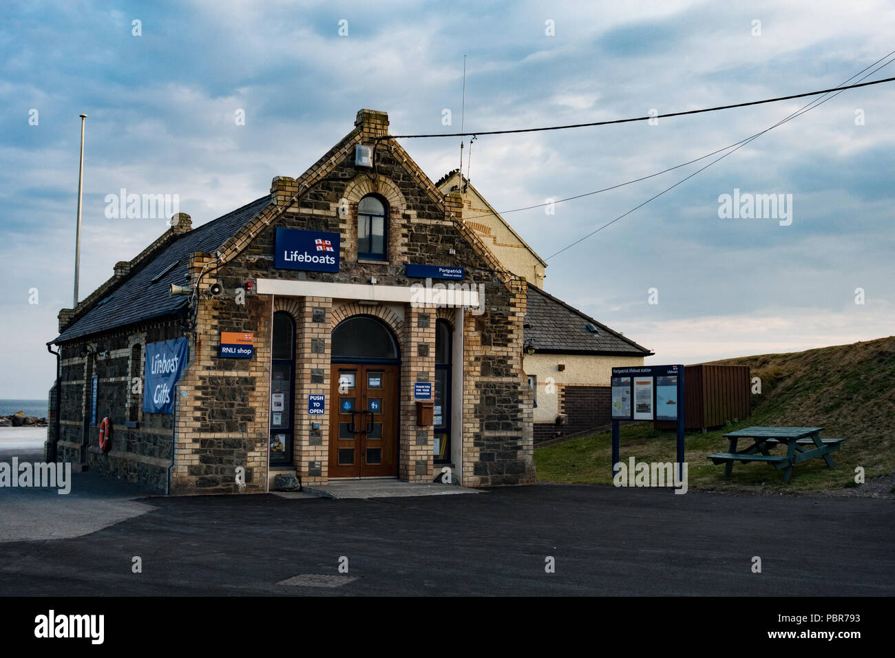 Portpatrick lifeboat station hi-res stock photography and images - Alamy