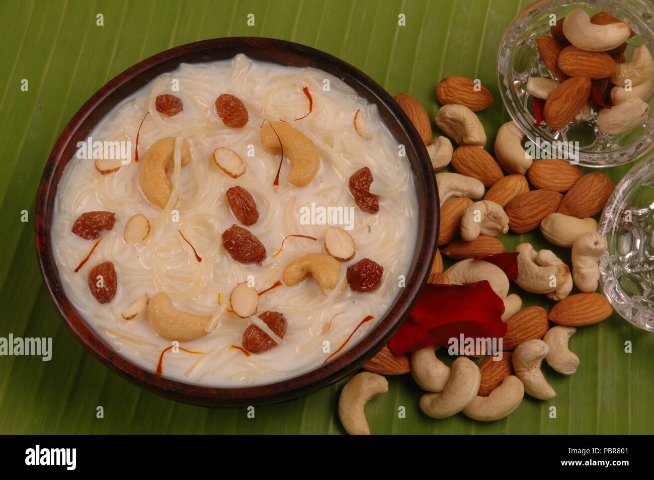 semiya paayasam,or vermicelli kheer,a popular indian dessert served ...