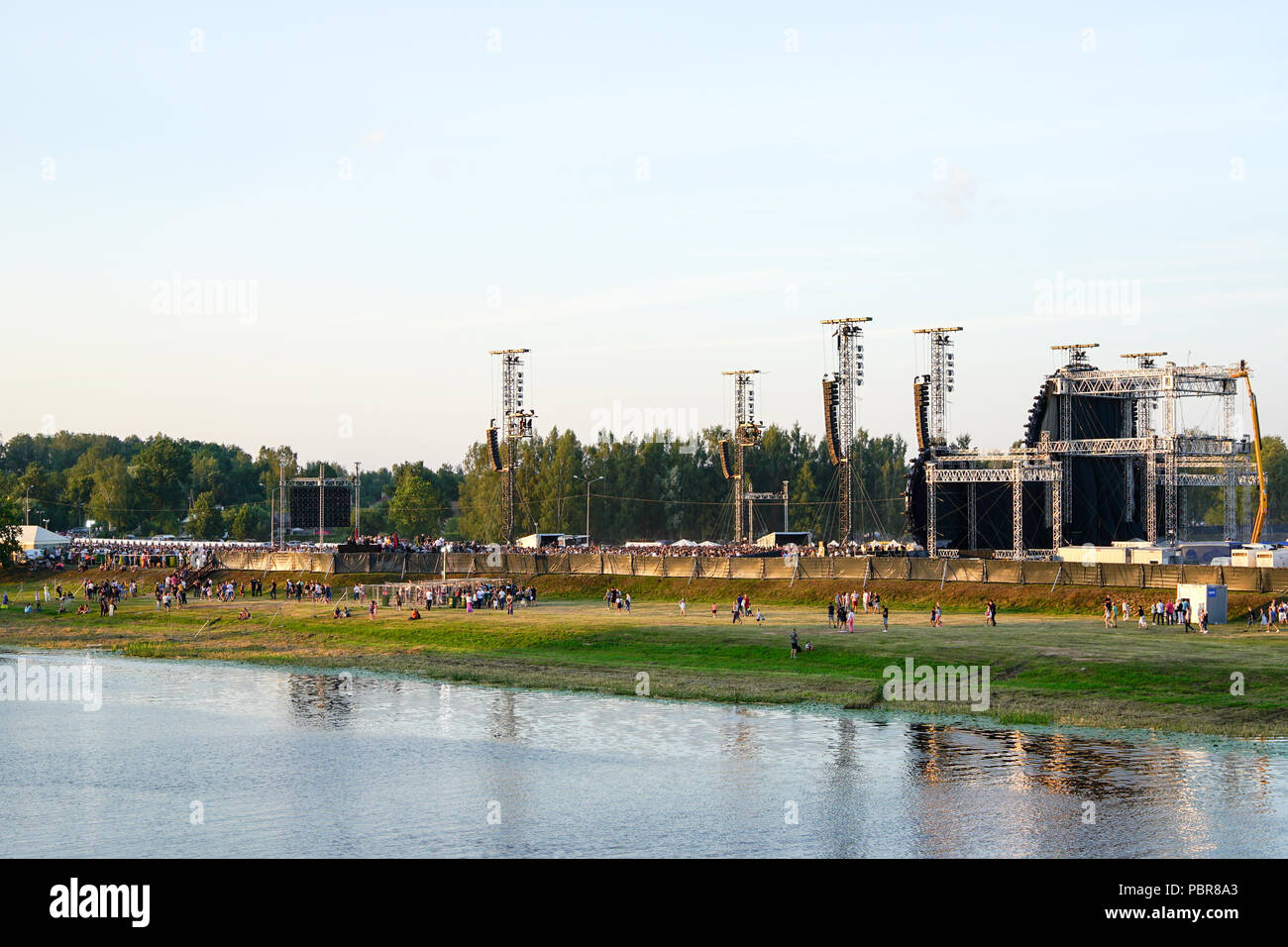 Sky river rock festival hi-res stock photography and images - Alamy