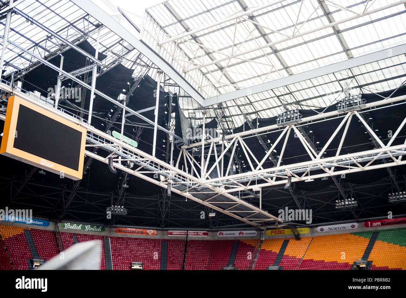 AMSTERDAM, NETHERLANDS - JUNE 2, 2015: One of the halls on Amsterdam ...