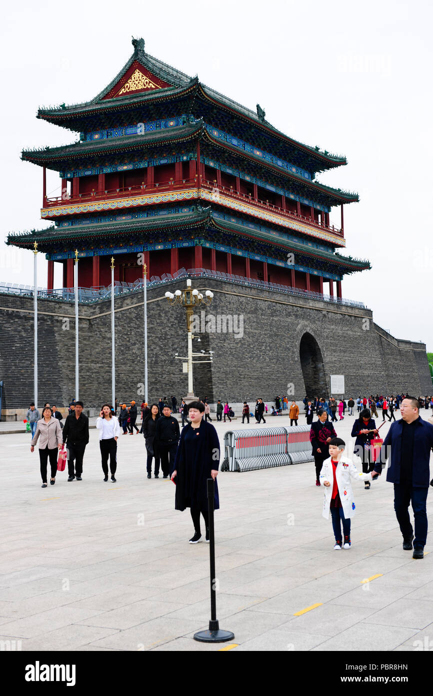 Beijing tiananmen square old station hi-res stock photography and ...