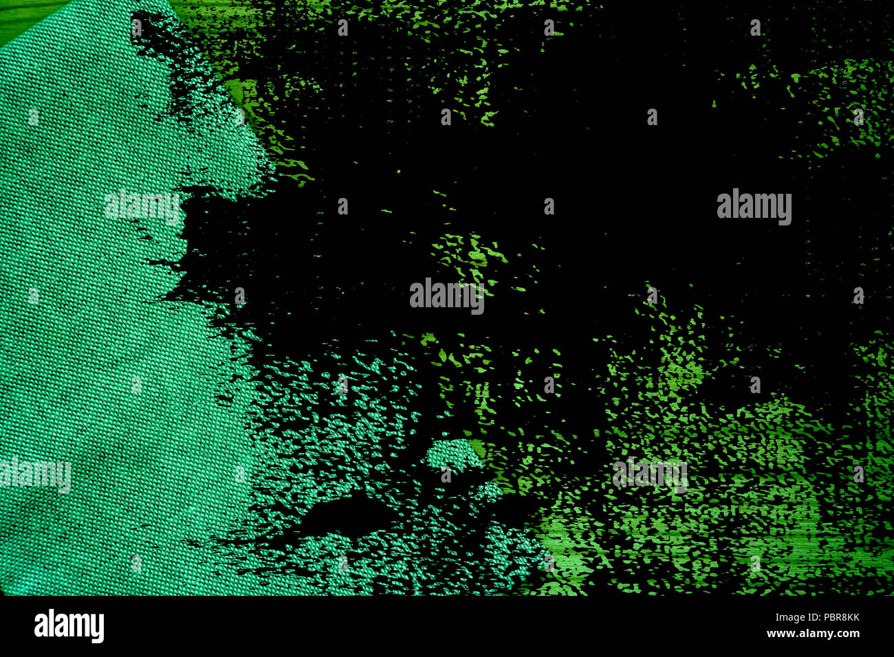 Ultra green Linen fabric surface for mock-up or designer use, book ...